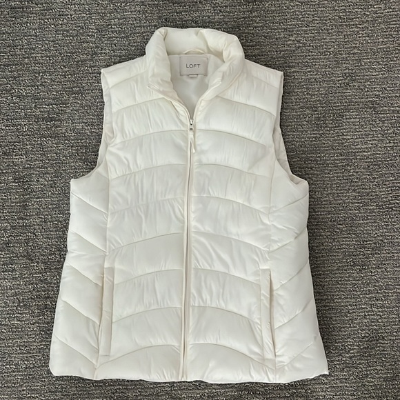 LOFT | Jackets & Coats | Loft Puffer Vest | Poshmark